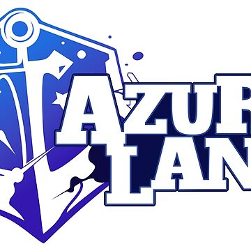 "Azur Lane EN Logo" Sticker for Sale by Eleshis | Redbubble