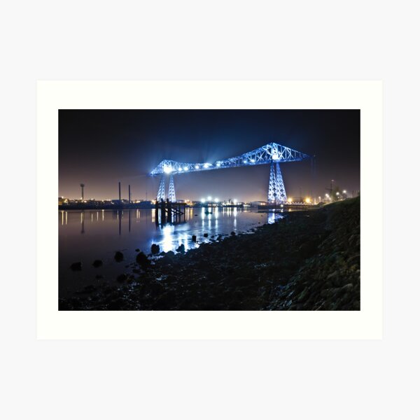 "Teesside Transporter Bridge" Art Print for Sale by davidlewins | Redbubble