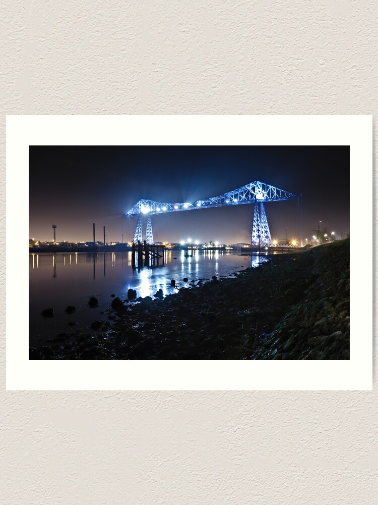 "Teesside Transporter Bridge" Art Print for Sale by davidlewins | Redbubble