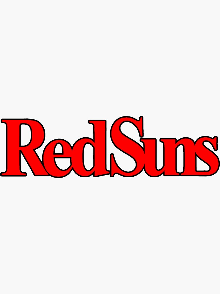 "RedSuns (Initial D)" Sticker for Sale by M-Moriarty | Redbubble