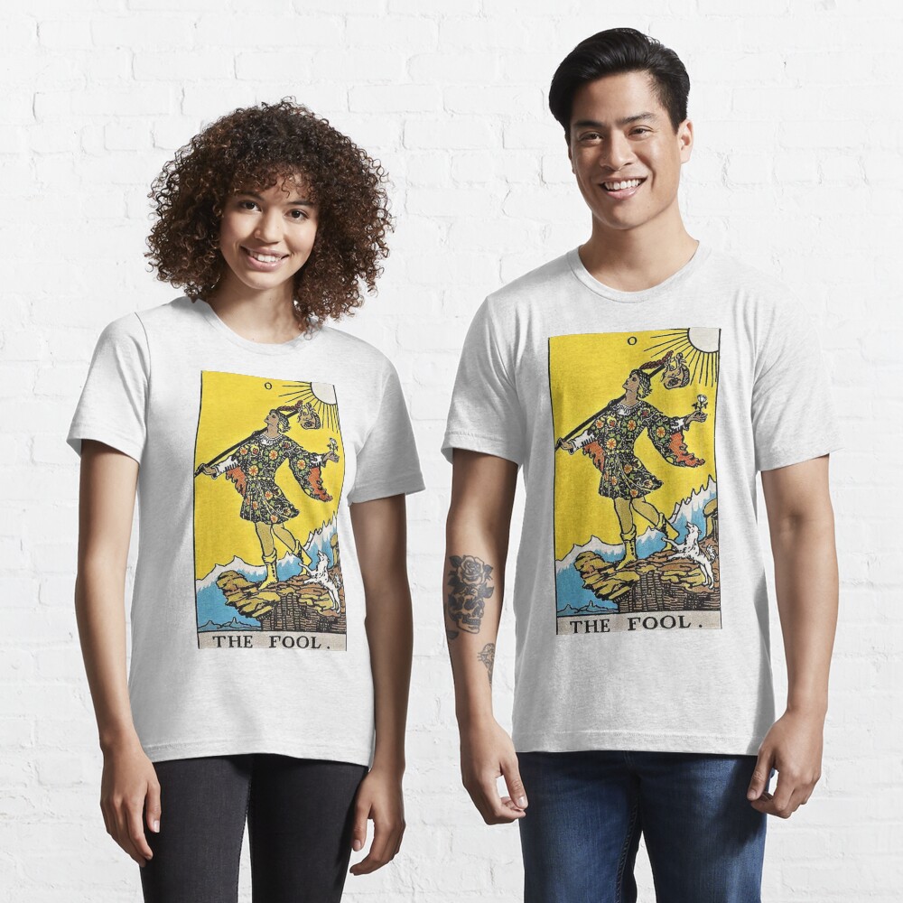 "The Fool Tarot" T-shirt for Sale by phantastique | Redbubble | tarot t ...