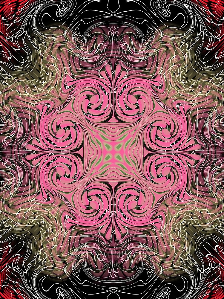 "Acid Trip Pink Explosion" T-shirt for Sale by Danart970 | Redbubble ...