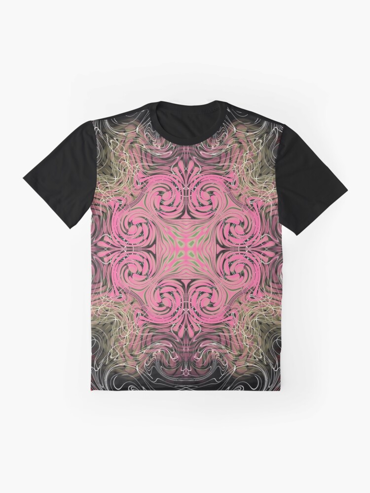 "Acid Trip Pink Explosion" T-shirt for Sale by Danart970 | Redbubble ...