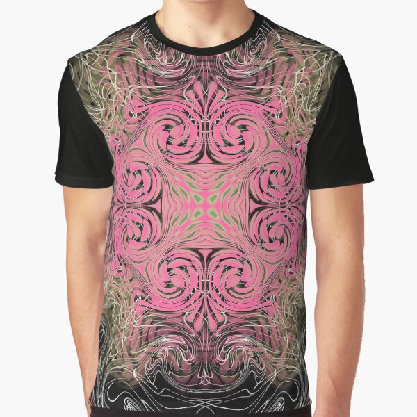 "Acid Trip Pink Explosion" T-shirt for Sale by Danart970 | Redbubble ...