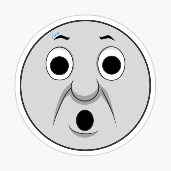 "Percy (shocked face)" Sticker for Sale by corzamoon | Redbubble