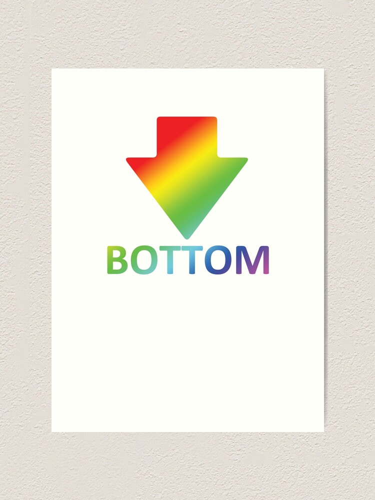"Bottom Emoji" Art Print for Sale by TGElsy | Redbubble