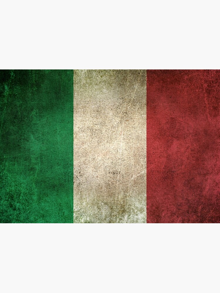 "Old and Worn Distressed Vintage Flag of Italy" Poster by JeffBartels ...