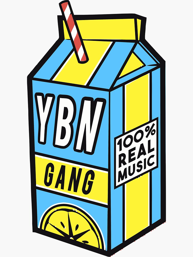 "YBN Gang" Sticker by LindaBatt | Redbubble