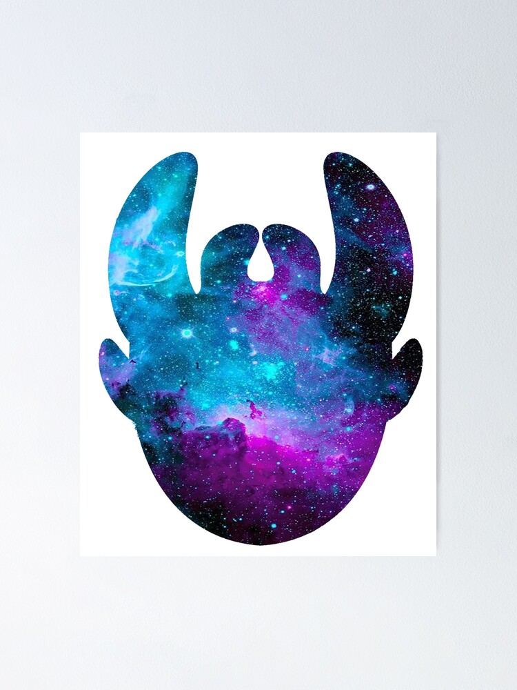"Galaxy Toothless" Poster for Sale by Namixas | Redbubble
