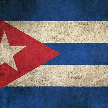 "Old and Worn Distressed Vintage Flag of Cuba" Poster for Sale by jeff ...