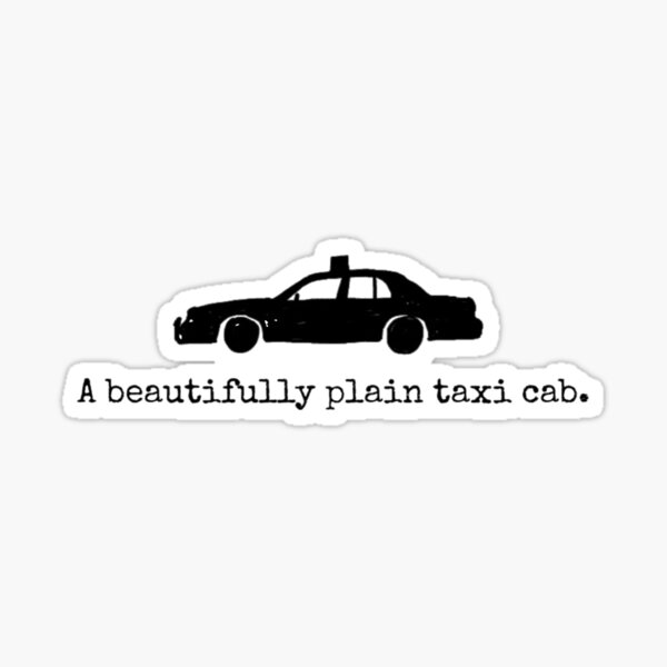 "beautiful cab" Sticker for Sale by PaigeHooten | Redbubble
