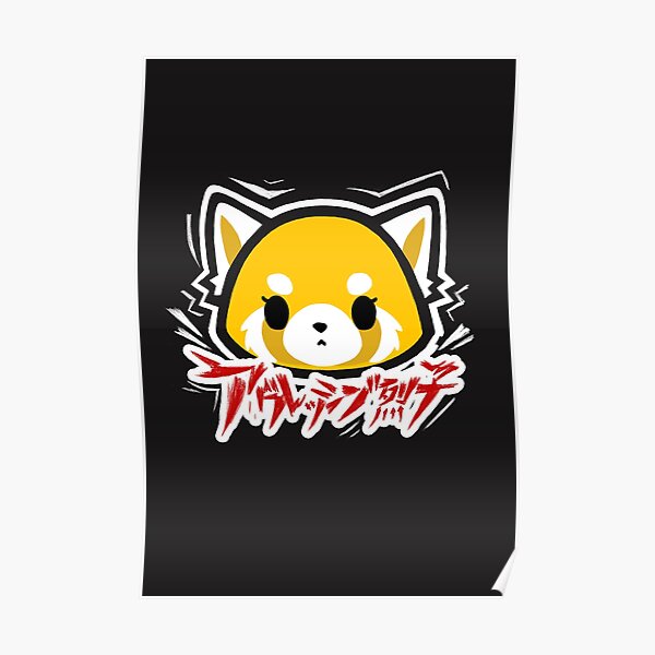 Aggretsuko Wall Art | Redbubble