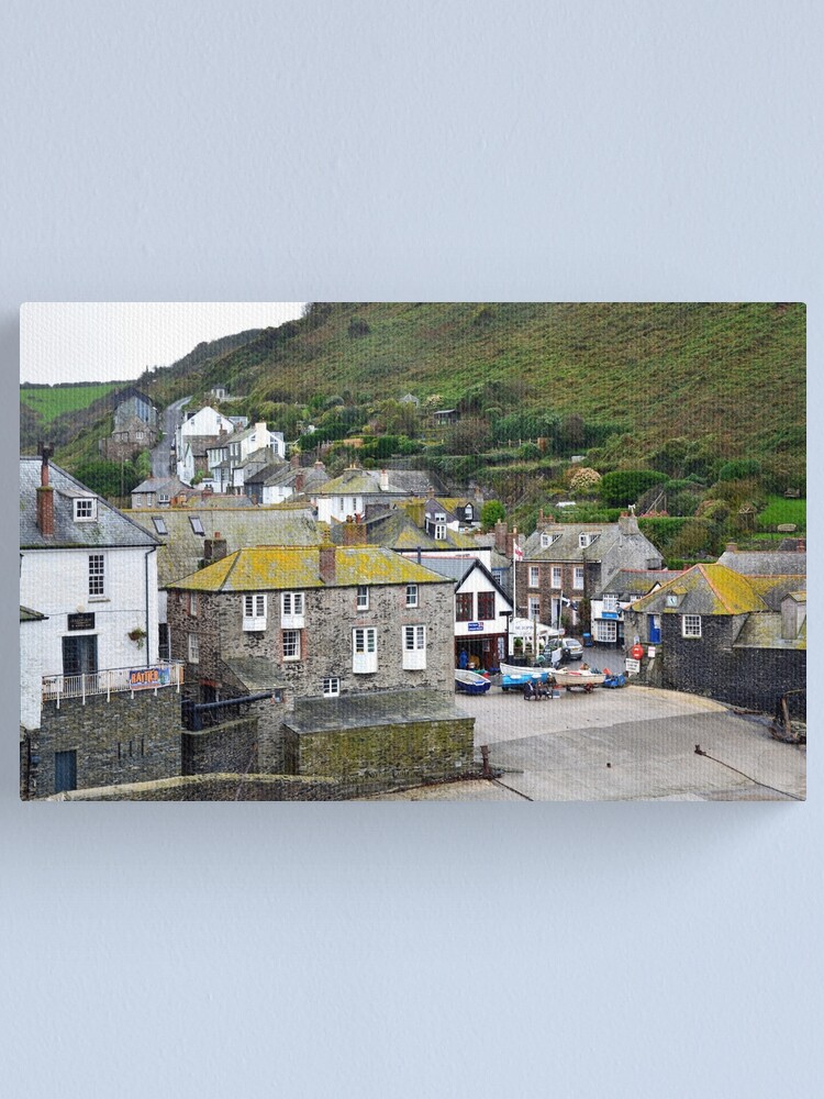 "Port Isaac" Canvas Print for Sale by AlexaZari | Redbubble
