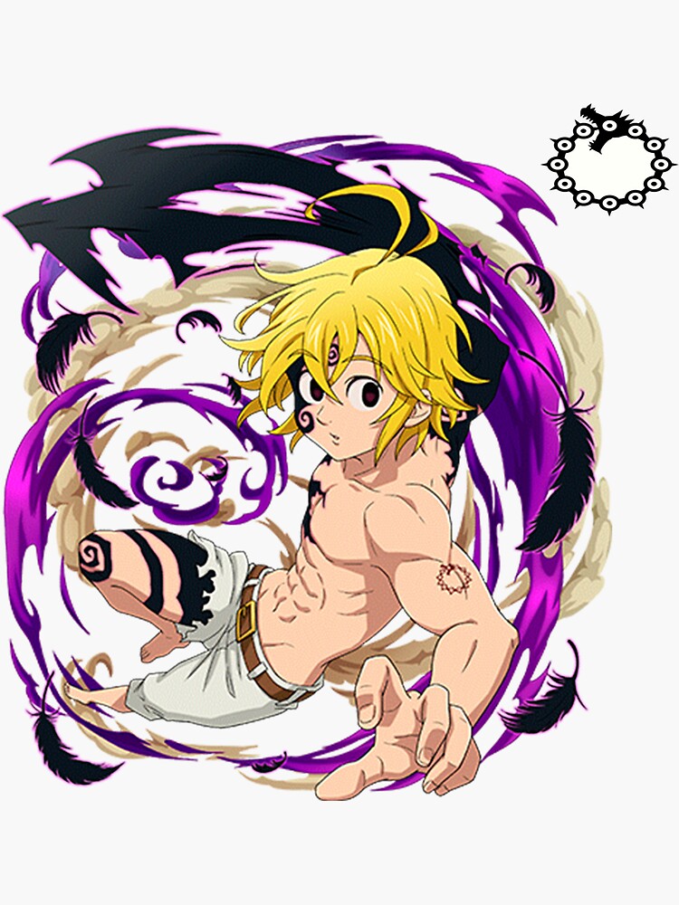 "Meliodas - Nanatsu no Taizai" Sticker for Sale by Annuar | Redbubble