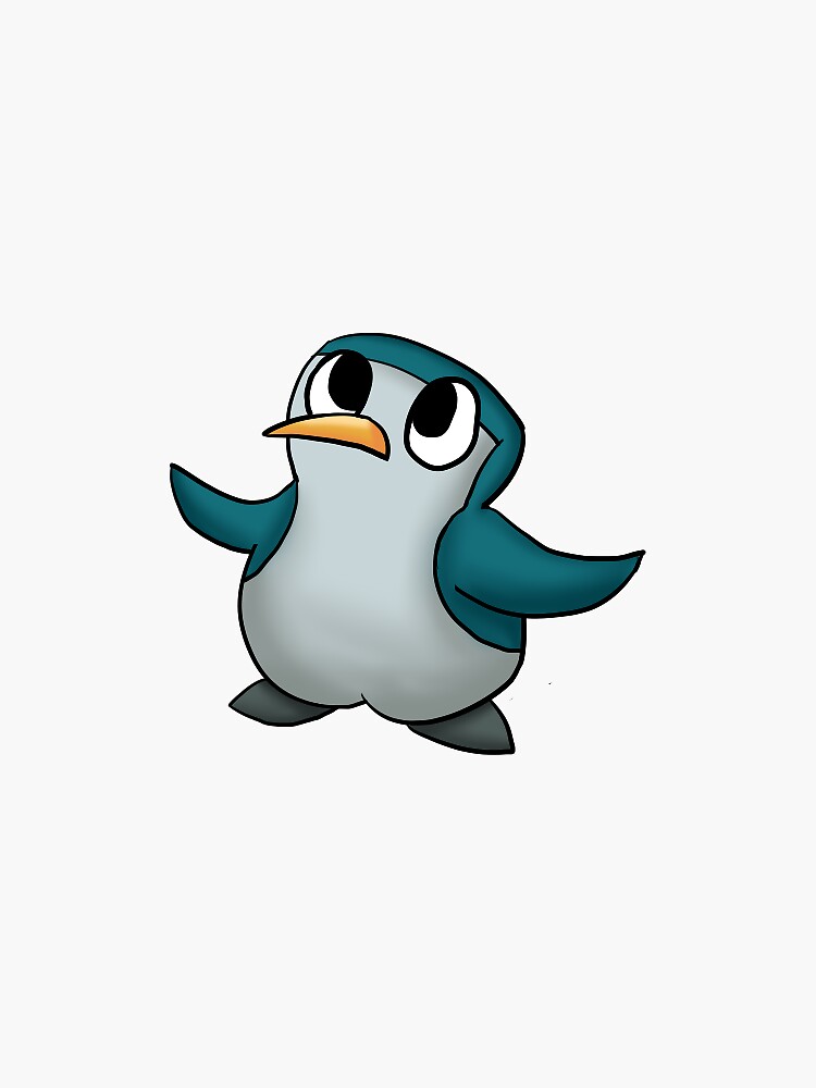 "Miitopia Sticker - Pengy" Sticker for Sale by DawnandChoco | Redbubble