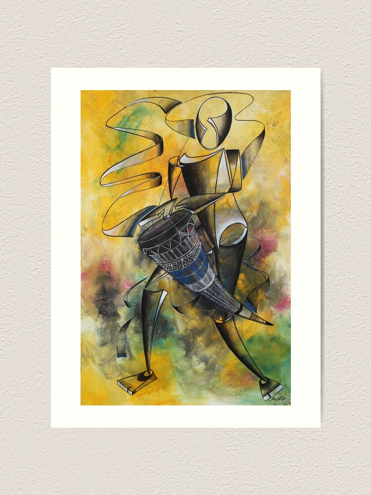 "Ngoma Instrument" Art Print for Sale by Abumwenye | Redbubble