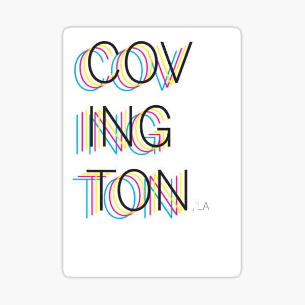 "Covington Sticker" Sticker for Sale by corinneroe | Redbubble