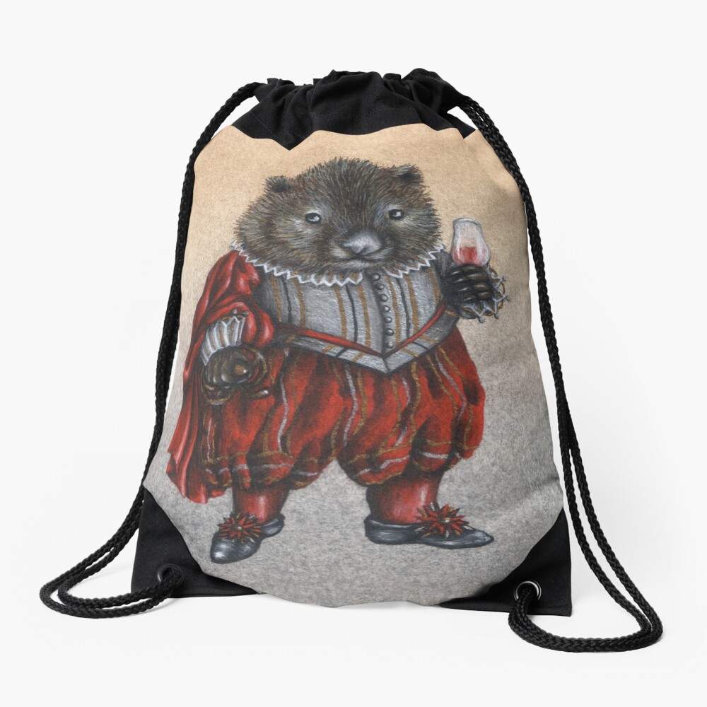 "Wombat" Drawstring Bag for Sale by HanaStupica | Redbubble