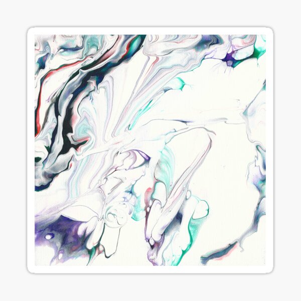 "Abstraction 231" Sticker for Sale by WicketIcons | Redbubble