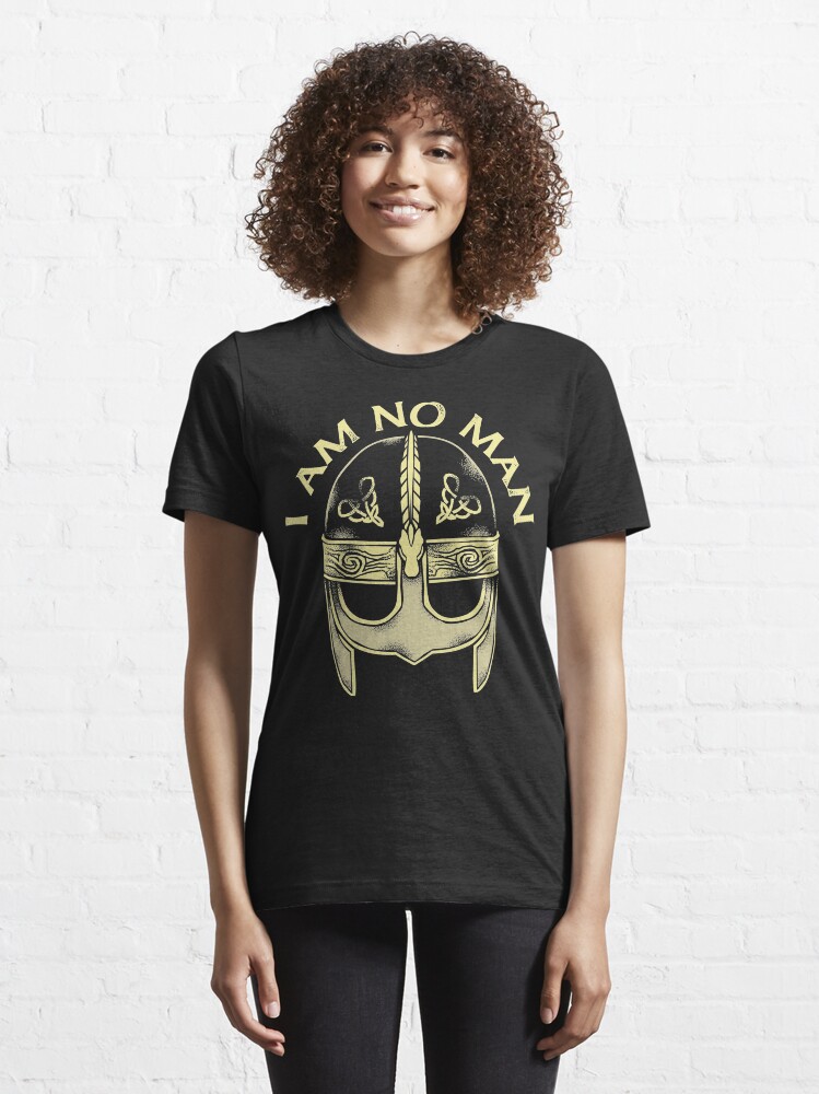 "I AM NO MAN" T-shirt for Sale by swissarmyshark | Redbubble | lord t ...
