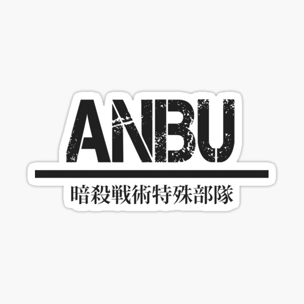 Anbu Stickers | Redbubble