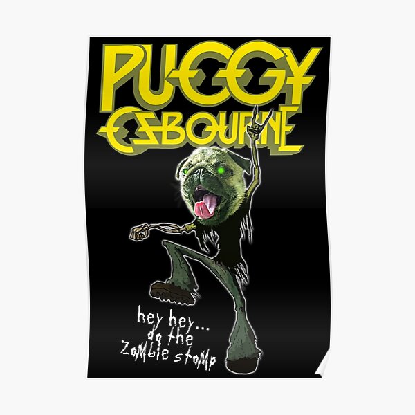 "Zombie Stomp" Poster for Sale by darklordpug | Redbubble
