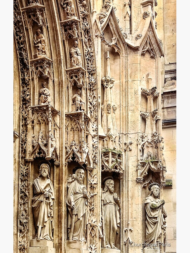 "Gothic Creatures" Poster by ChurchesofParis | Redbubble
