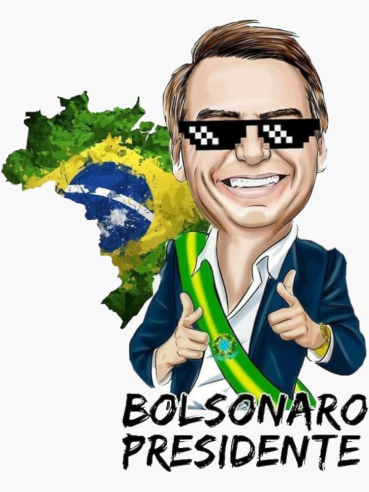 "Bolsonaro 2019, Bolsonaro Presidente, Bolsomito" Sticker for Sale by ...