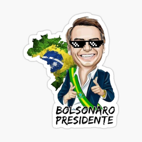"Bolsonaro 2019, Bolsonaro Presidente, Bolsomito" Sticker for Sale by ...