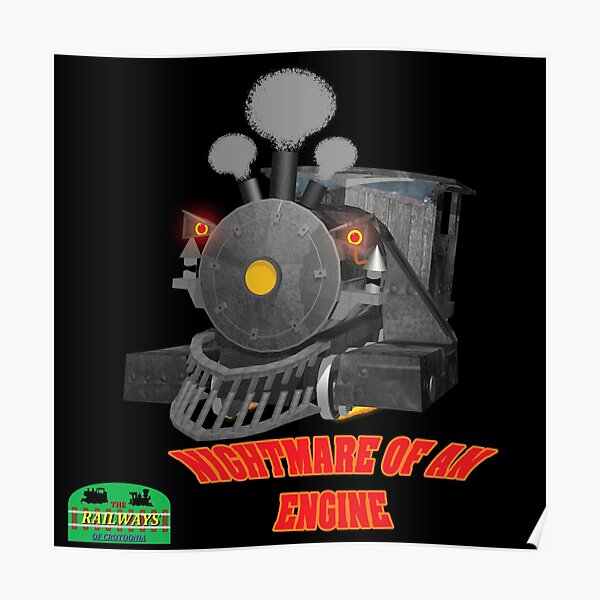 "Crotoonia - "Cerberus The Nightmare Train" (LIMITED EDITION)" Poster ...