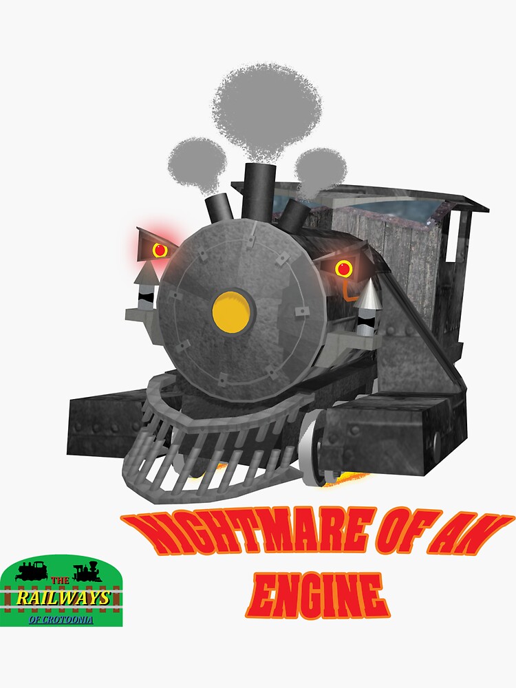 "Crotoonia - "Cerberus The Nightmare Train" (LIMITED EDITION)" Sticker ...