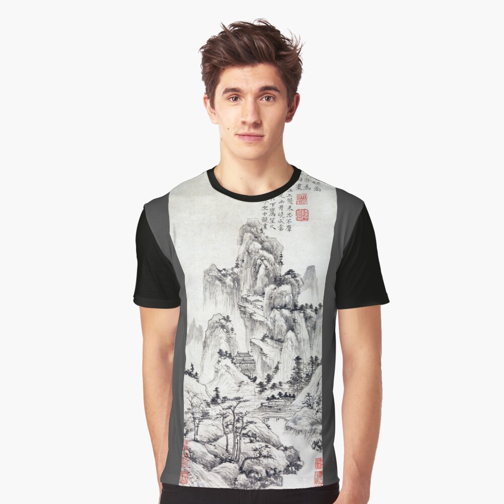 "Spring Dawn Over the Elixir Terrace (Restored Chinese Artwork)" Poster ...