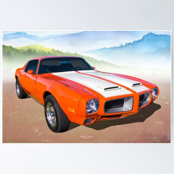 "72 Trans Am" Poster for Sale by Hawley Designs | Redbubble