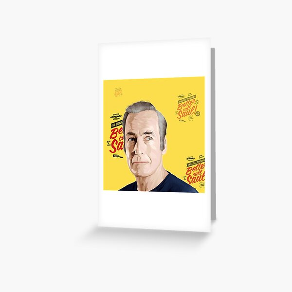 Saul Goodman Greeting Cards Redbubble