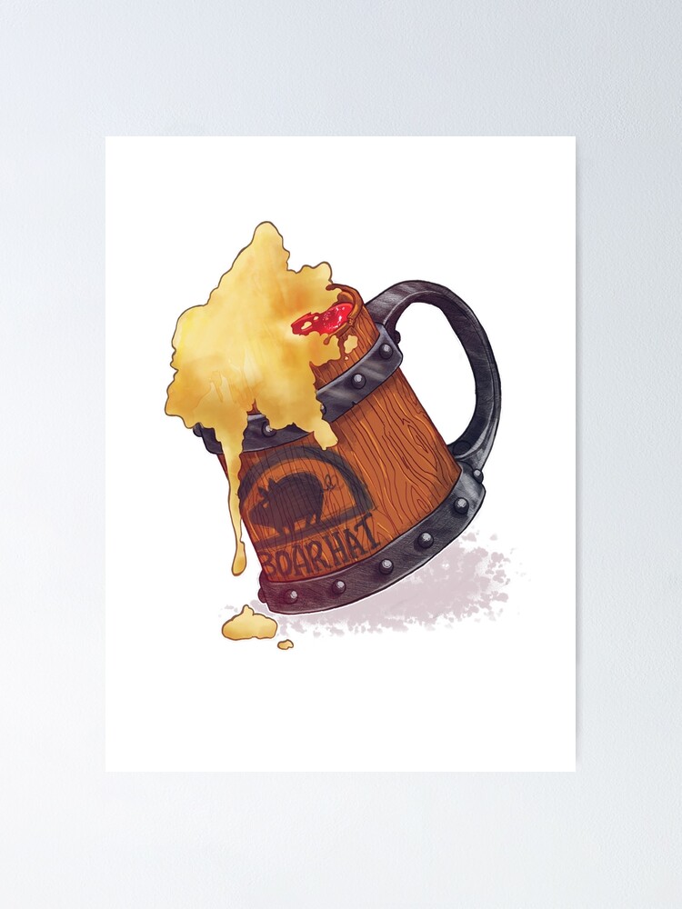"The Boar Hat | 7 Deadly Sins" Poster by OtakuAttack | Redbubble