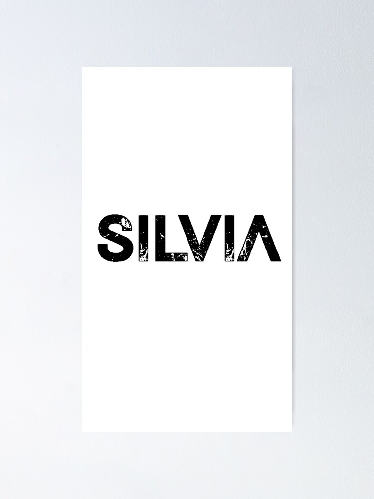 "Silvia" Poster for Sale by Shalomjoy | Redbubble