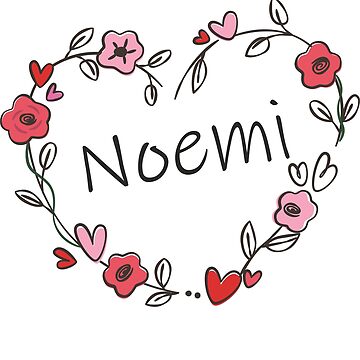"Noemi" Sticker for Sale by oleo79 | Redbubble