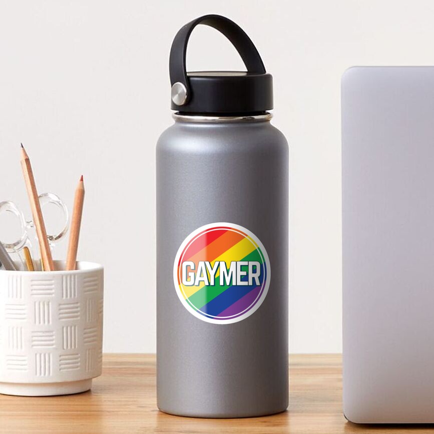 "Gaymer" Sticker for Sale by Lightfield | Redbubble