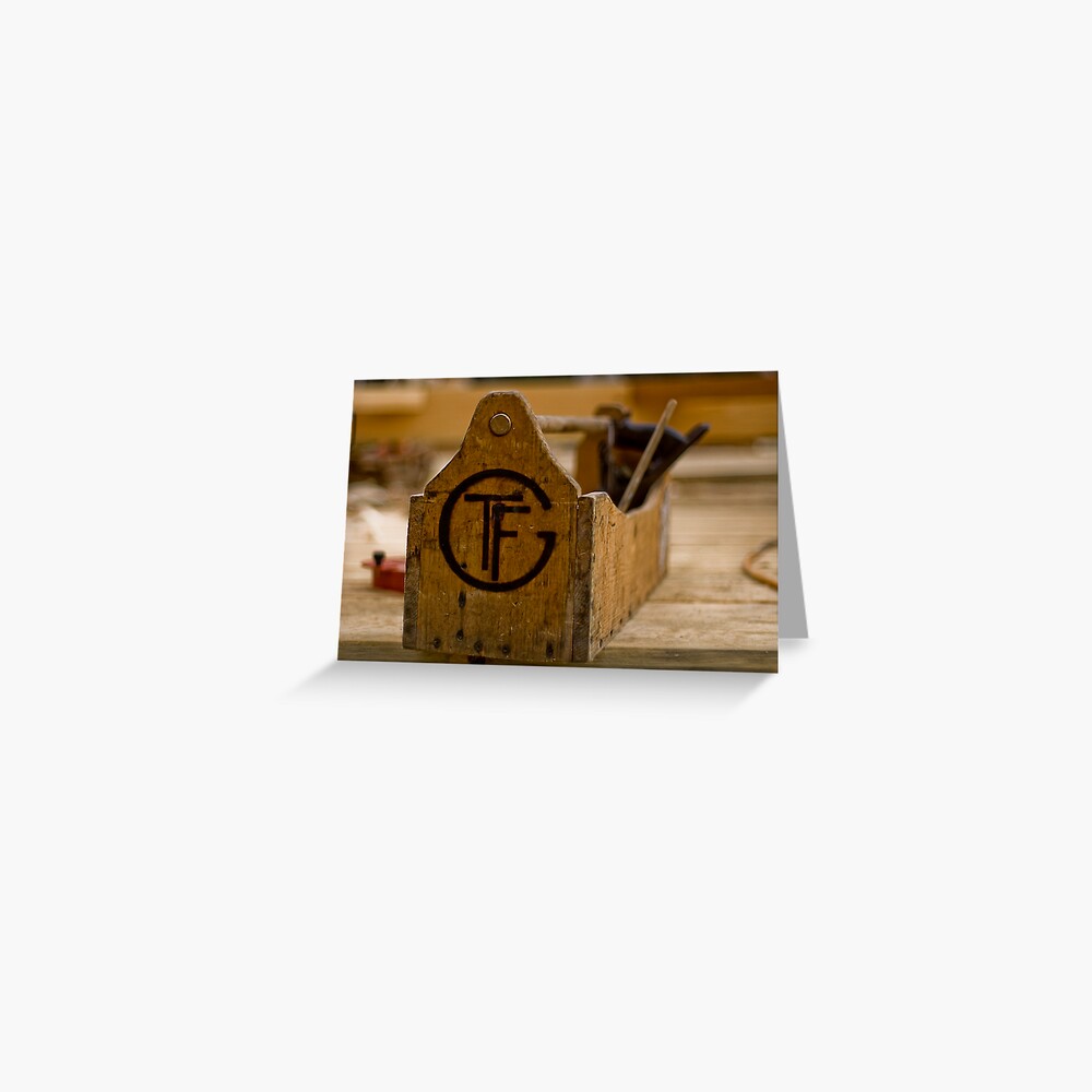 "TFG - Timber Framers Guild" Greeting Card by katiemae | Redbubble