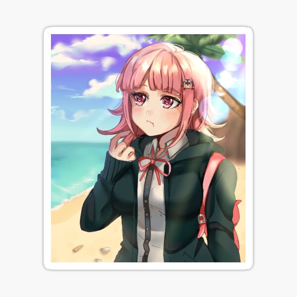 "chiaki" Sticker for Sale by SkullDead | Redbubble