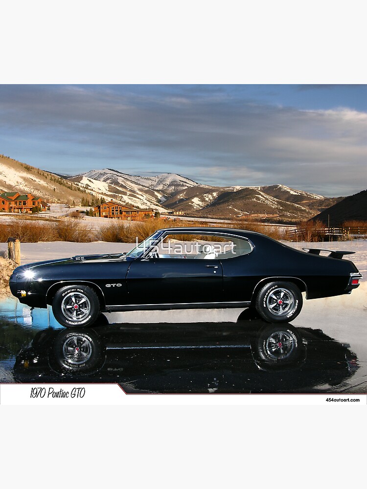 "1970 Pontiac GTO" Art Print by 454autoart | Redbubble