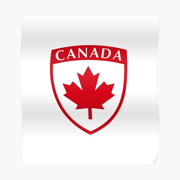 Poster « EMBLÈME DU CANADA SHIELD, PAR SUBGIRL », par SUBGIRL | Redbubble