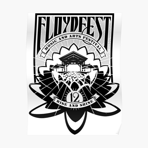 "Floydfest Tribute" Poster for Sale by mark5four0 | Redbubble