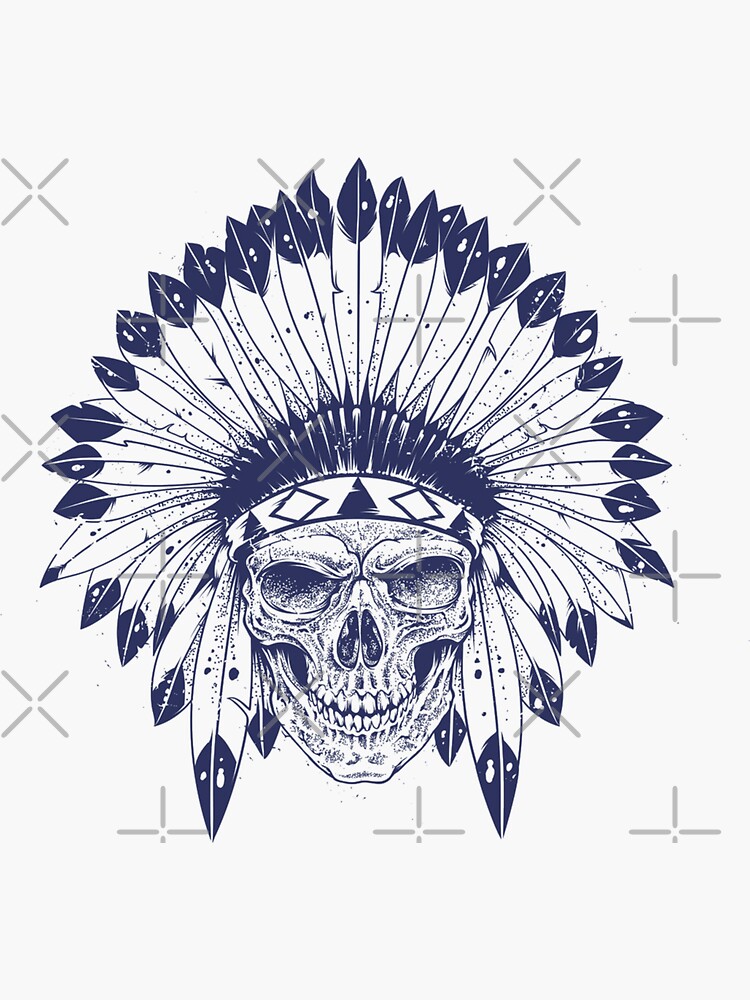 "Skull Face" Sticker for Sale by SamSyr | Redbubble