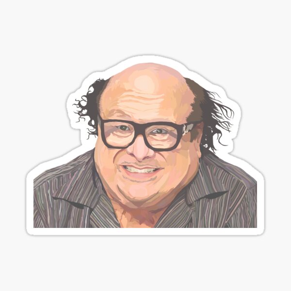 "Danny Devito" Sticker by BingeArtist | Redbubble