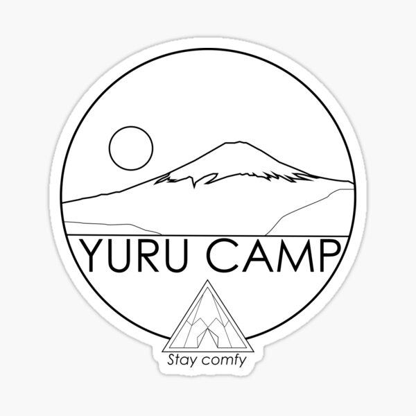 "Camp Yuru Camp" Sticker for Sale by holymolydonuts | Redbubble