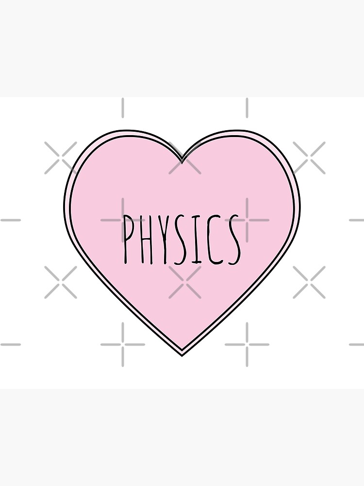 "Physics Heart" Art Print by teesaurus | Redbubble