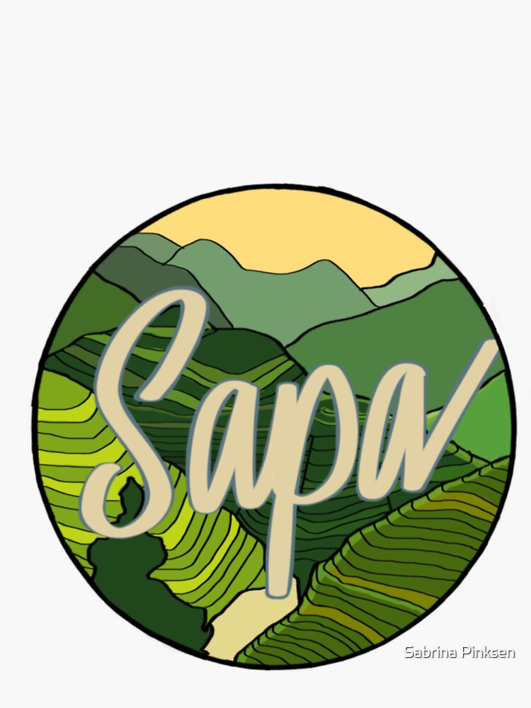 "Sapa" Sticker for Sale by sabrinapinksen | Redbubble
