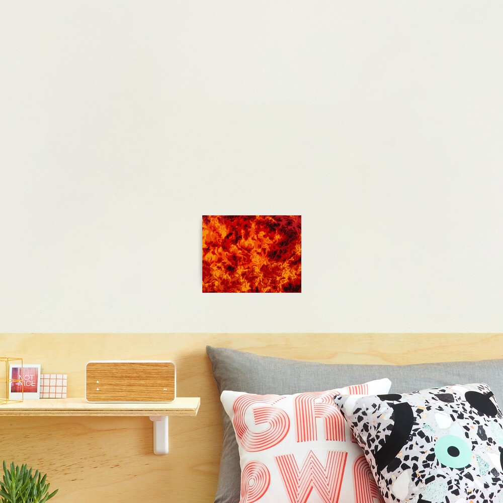 "Ian Connor Fire Art" Poster for Sale by crumb- | Redbubble
