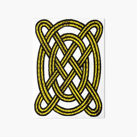 "Croatia Pleter pattern from Sv Nikola in Dubrovnik Hrvatska" Art Board ...